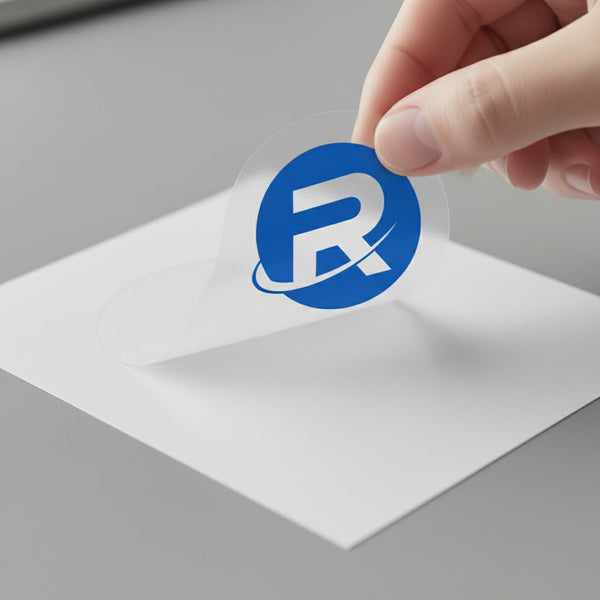 Custom Clear Stickers Australia | Transparent Vinyl Decals – Omega Stickers